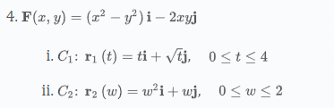 Solved Line Integral of a Conservative Vector Field In | Chegg.com