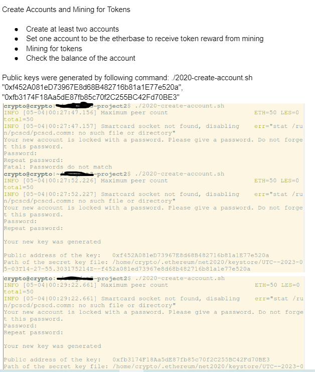 Solved after create a file :touch ./2020-create-account.sh | Chegg.com