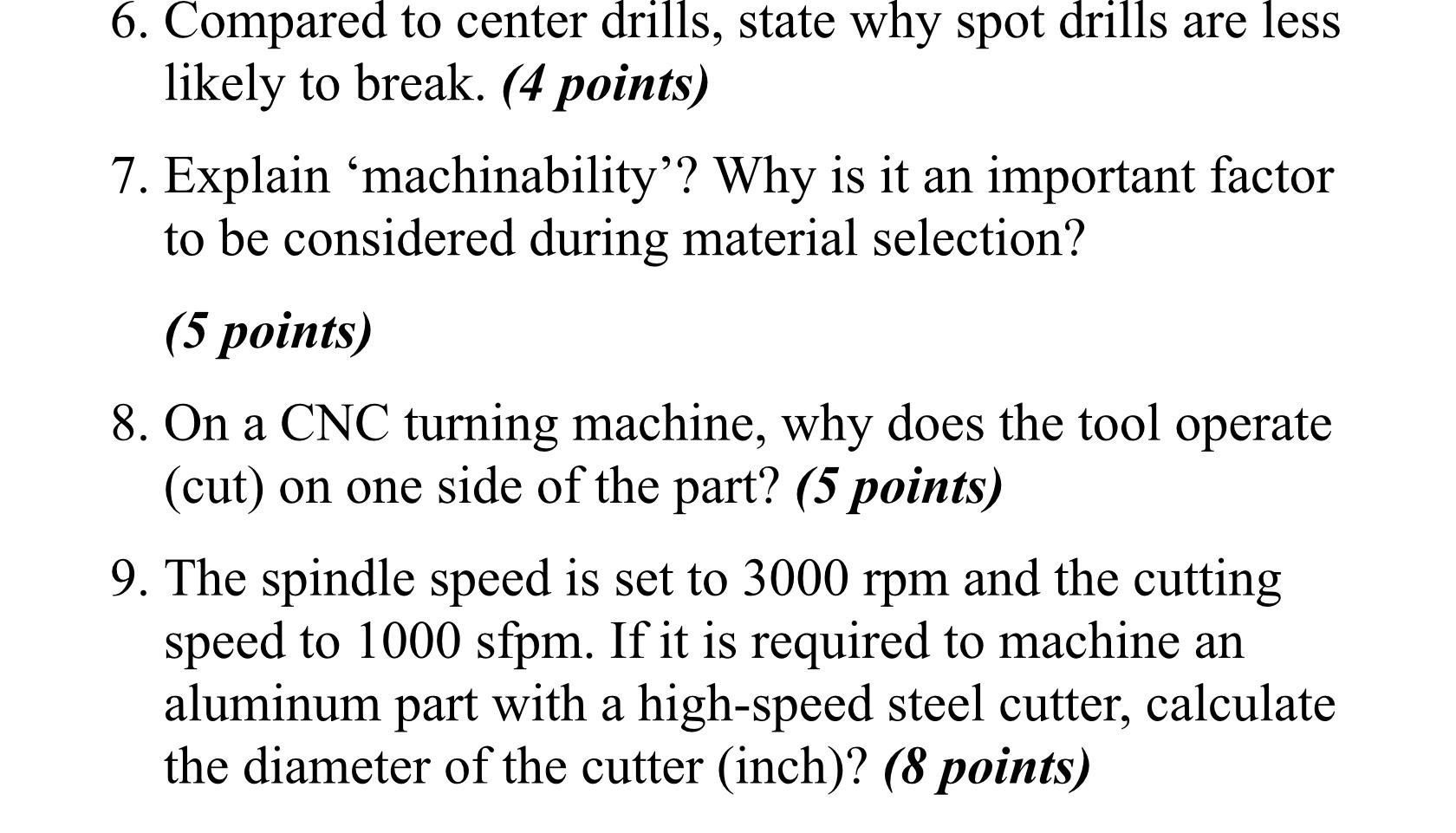 Solved Question 1: Clearly answer the following questions: | Chegg.com