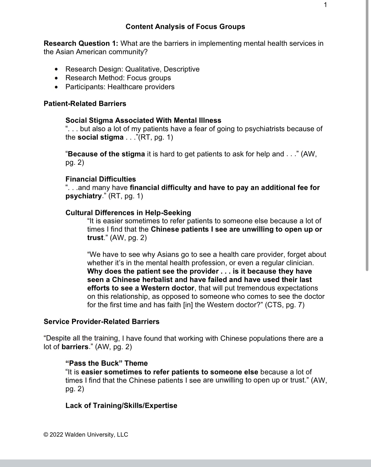 Solved Submit a 3- to 4-page paper in which you:List the | Chegg.com