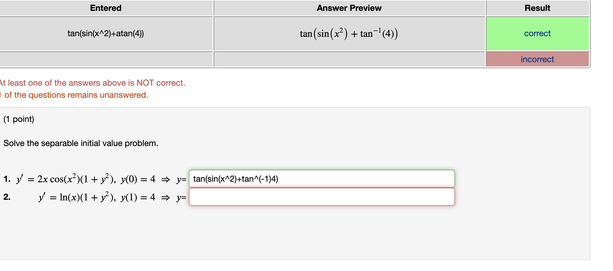 Solved Solve the separable initial value problem. 2. | Chegg.com