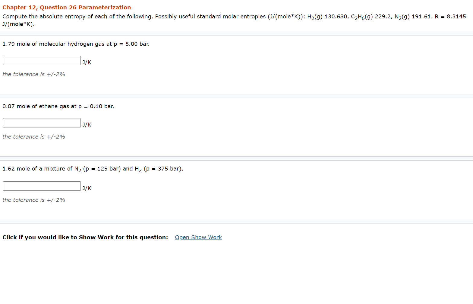 Solved Chapter 12, Question 26 Parameterization Compute the | Chegg.com
