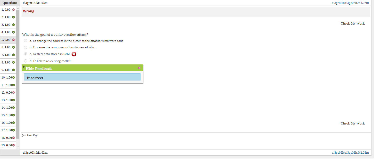 Solved Question: ci3gc02h.M1.15m ci3gco2h/ci3gco2h.M1.15m 1. | Chegg.com
