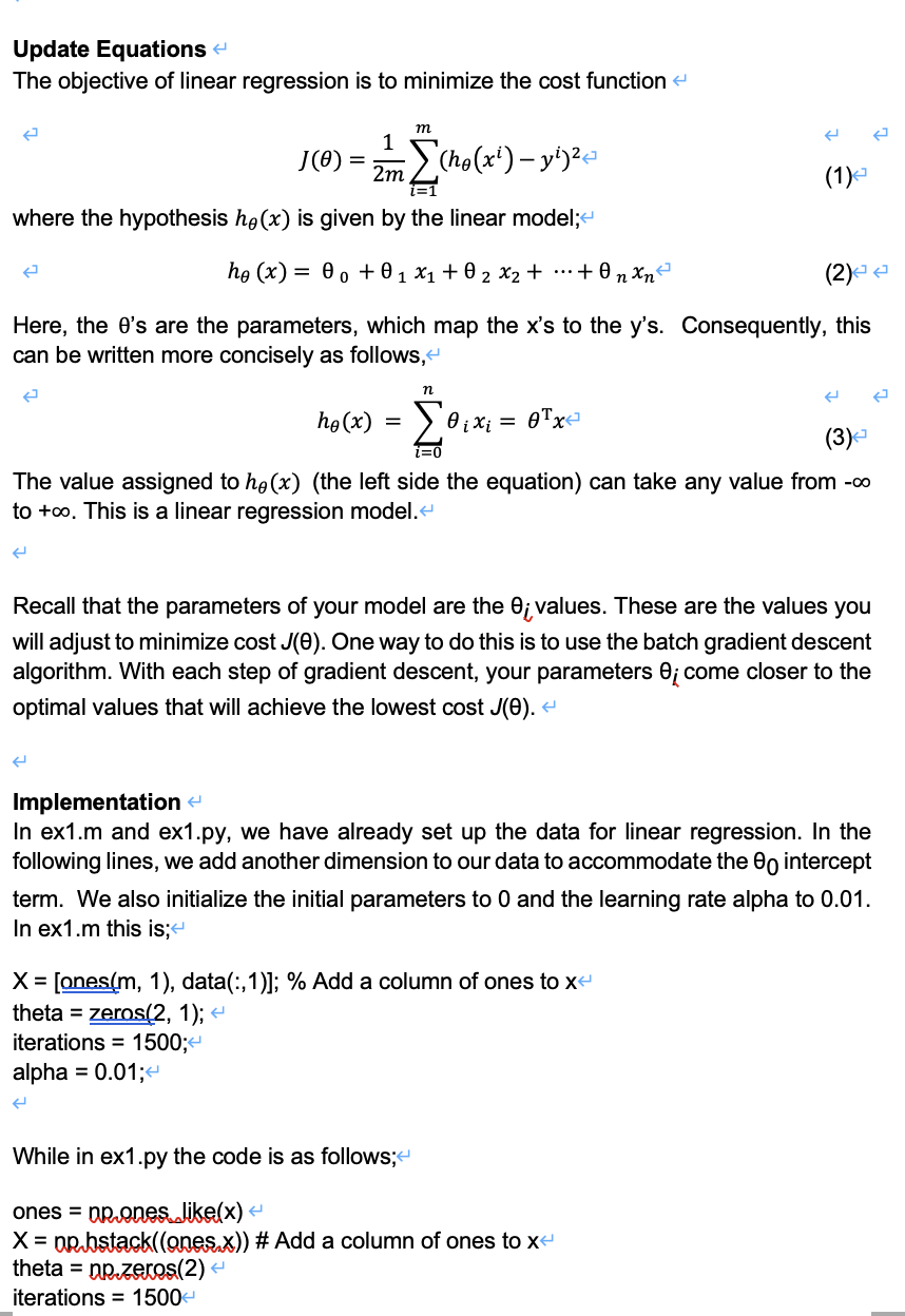 Solved SUMMATIVE ASSIGNMENT Programming Assignment 1: Part 1 | Chegg.com