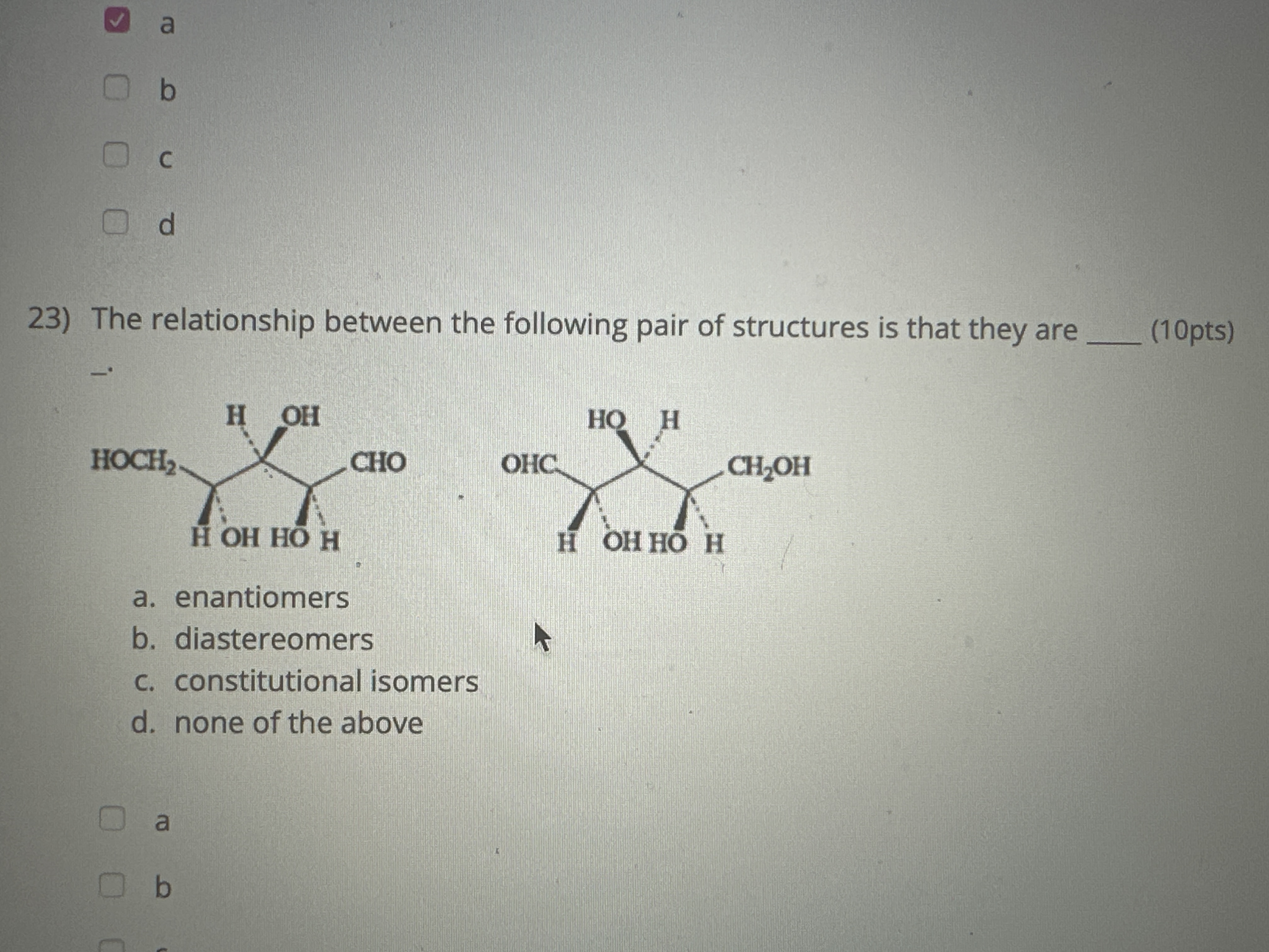 Solved The relationship between the following pair of | Chegg.com