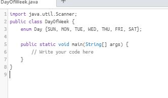 Solved Create an application that contains an enumeration | Chegg.com
