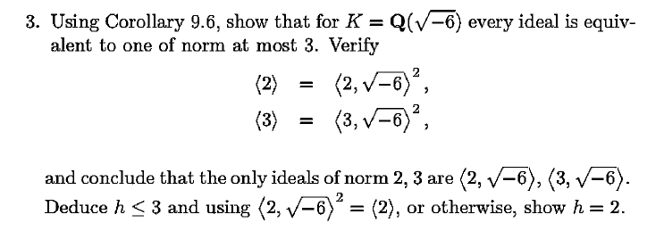 Solved NOTE: I attach Corollary 9.6 ﻿below the question, | Chegg.com