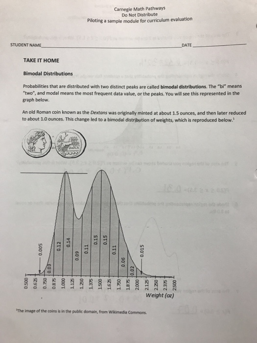 Solved Carnegie Math Pathways Do Not Distribute Piloting a | Chegg.com