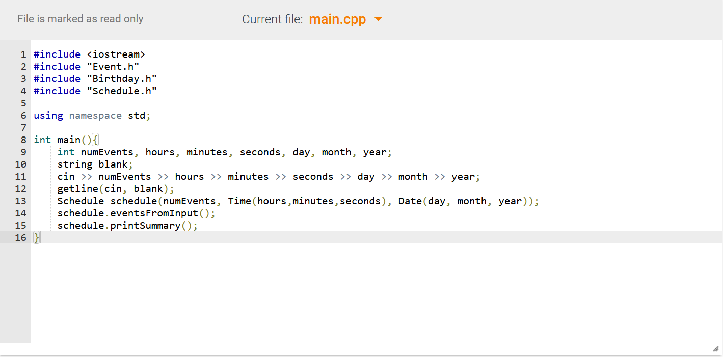 Solved (IN C++ PLEASE) You will be building upon what you | Chegg.com