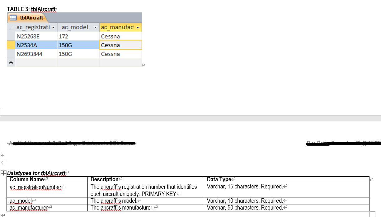 Solved TABLE 1: tbllnstructor - . −⋯⋅.TABLE 2: tblStudentTA | Chegg.com
