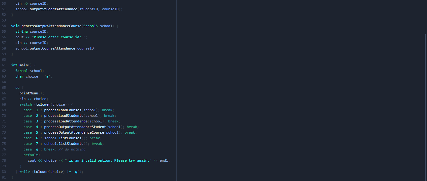Please Help!! Code is in C++, all provided starter | Chegg.com