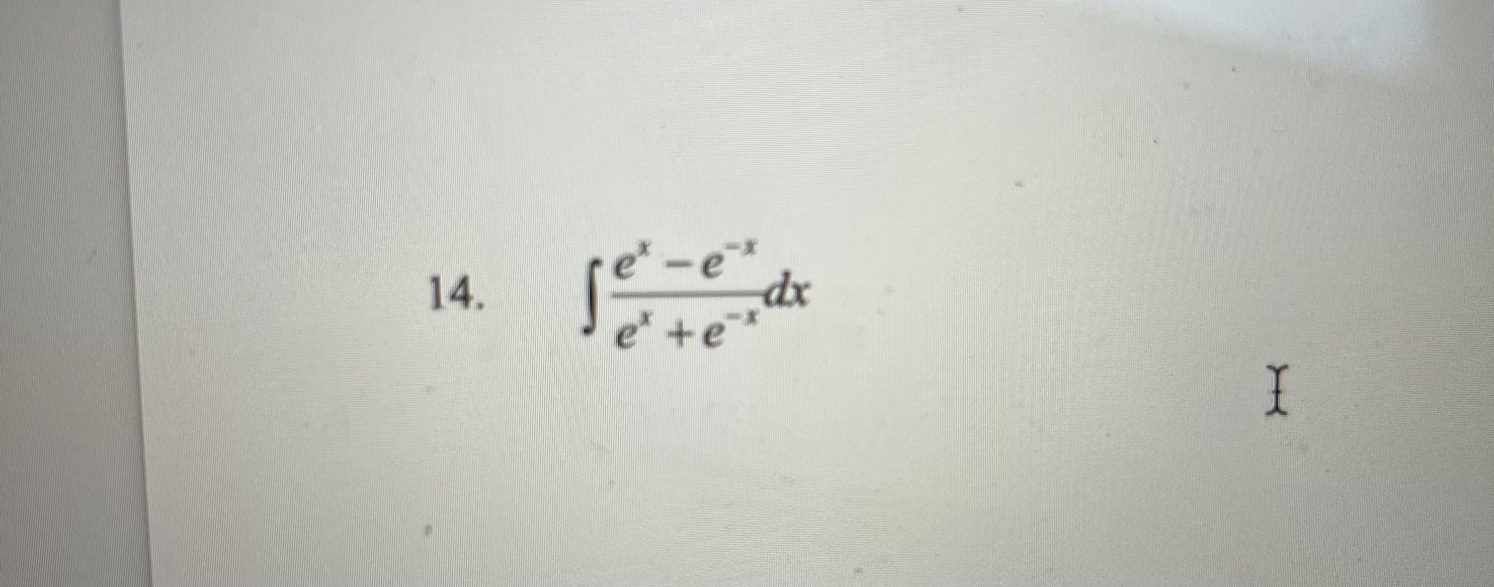 Solved Integrate the following by the Substitution Method. | Chegg.com