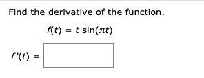 Solved Find the derivative of the function. f(0) = cos(02) | Chegg.com