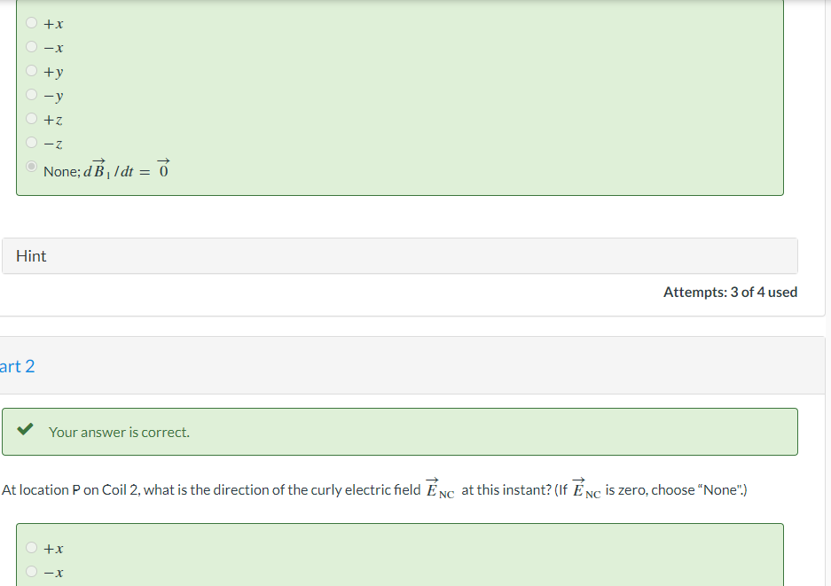 Solved In lab, you set up two thin coils as shown below.Coil | Chegg.com