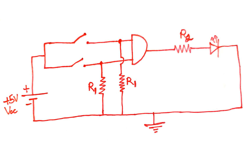 Using the following wiring diagram for the 7408 IC as | Chegg.com