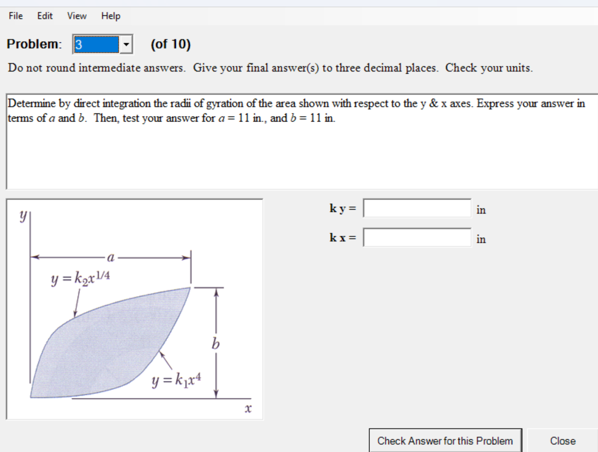 Solved File Edit View HelpProblem: 3(of 10)Do not round | Chegg.com