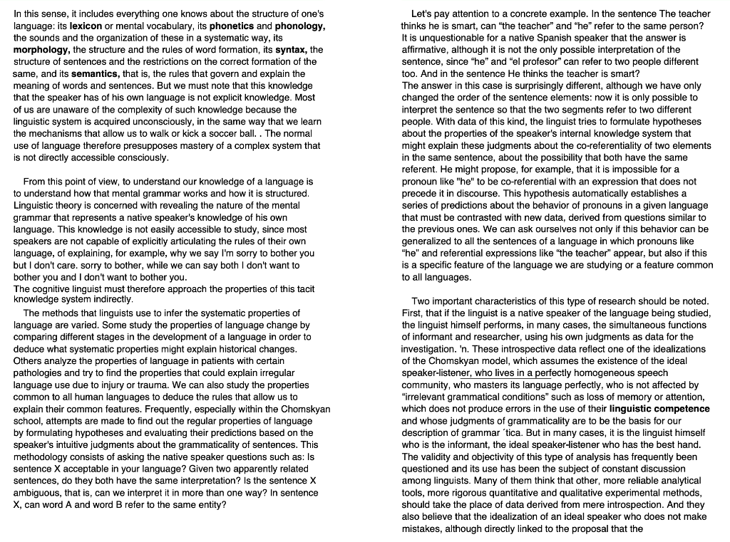 Solved Create four linguistic rules: one prescriptive and | Chegg.com