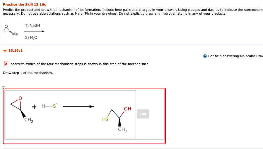 Solved Practice the Skill 13.16c Predict the product and | Chegg.com