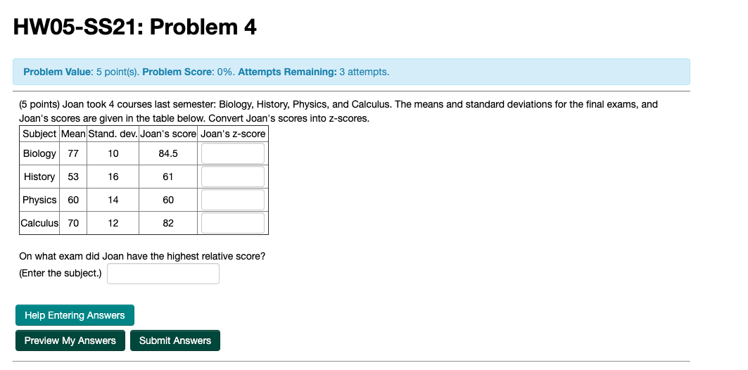 Solved HW05-SS21: Problem 4 Problem Value: 5 point(s). | Chegg.com