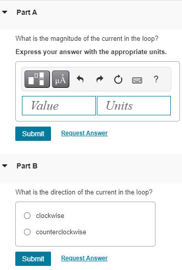 Solved The loop in the figure is being pushed into the 0.70 | Chegg.com