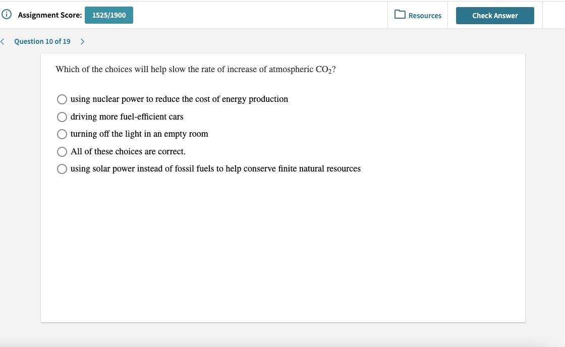 Solved 0 Assignment Score: 80.3% Resources Check Answer | Chegg.com