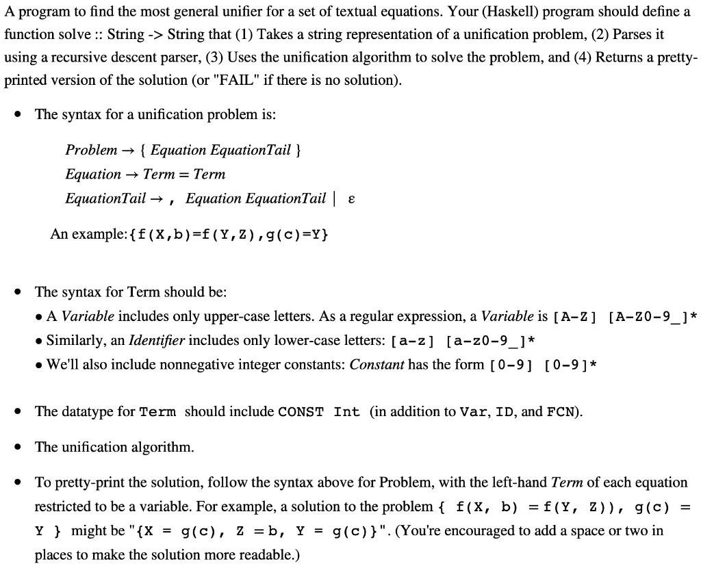 Haskell Programming: CODE NOTE: If it's still unclear | Chegg.com