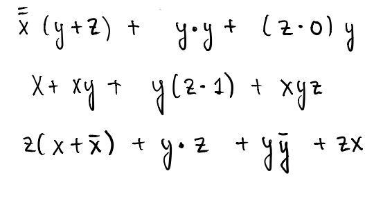 Simplify each these 3 Boolean expression and write | Chegg.com