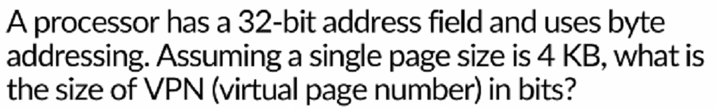 Solved A processor has a 32-bit address field and uses byte | Chegg.com