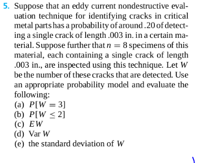 Solved 5. Suppose that an eddy current nondestructive eval- | Chegg.com