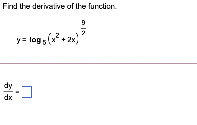 Solved Differentiate. 6 y= In [(x+6)®(x+4)*(x + 1)2] le [In | Chegg.com