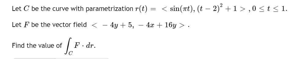Solved Let C be the curve with parametrization r(t)