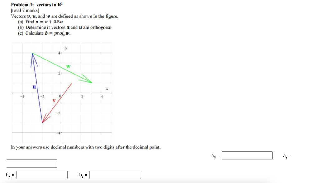 Solved Accepted characters: numbers, decimal point markers, | Chegg.com