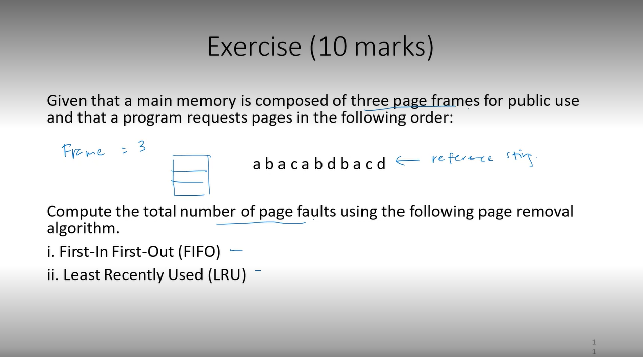 Solved Exercise (10 marks) Given that a main memory is | Chegg.com