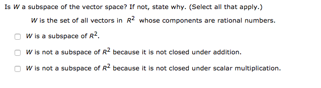 Solved Describe the additive inverse of a vector in the | Chegg.com