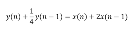 Solved Given is the LCC difference equation that represents | Chegg.com