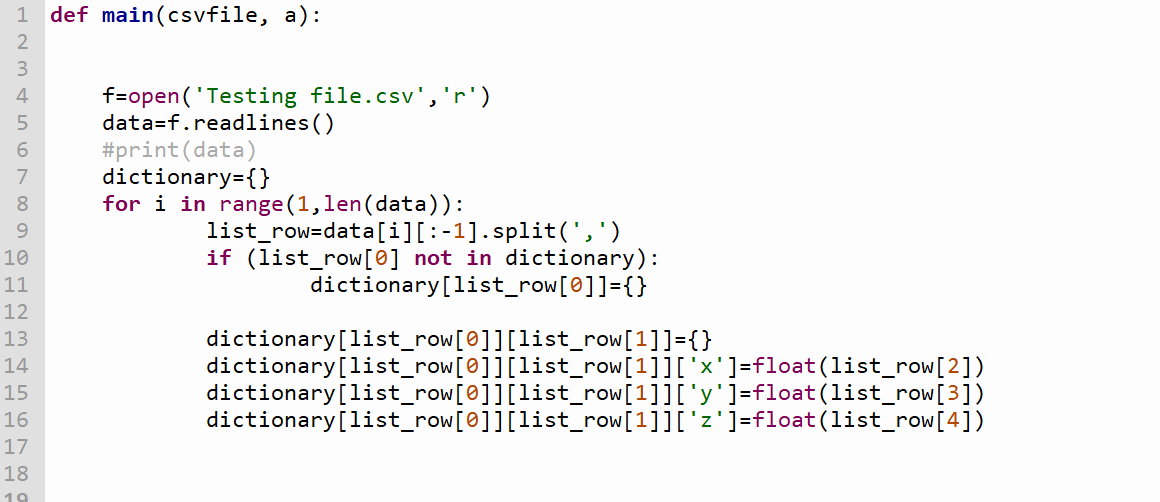 Solved The code I have currently, gets all the information | Chegg.com