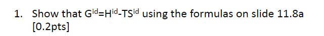 "Using the formulas on slide 11.8a" = Formulas in | Chegg.com