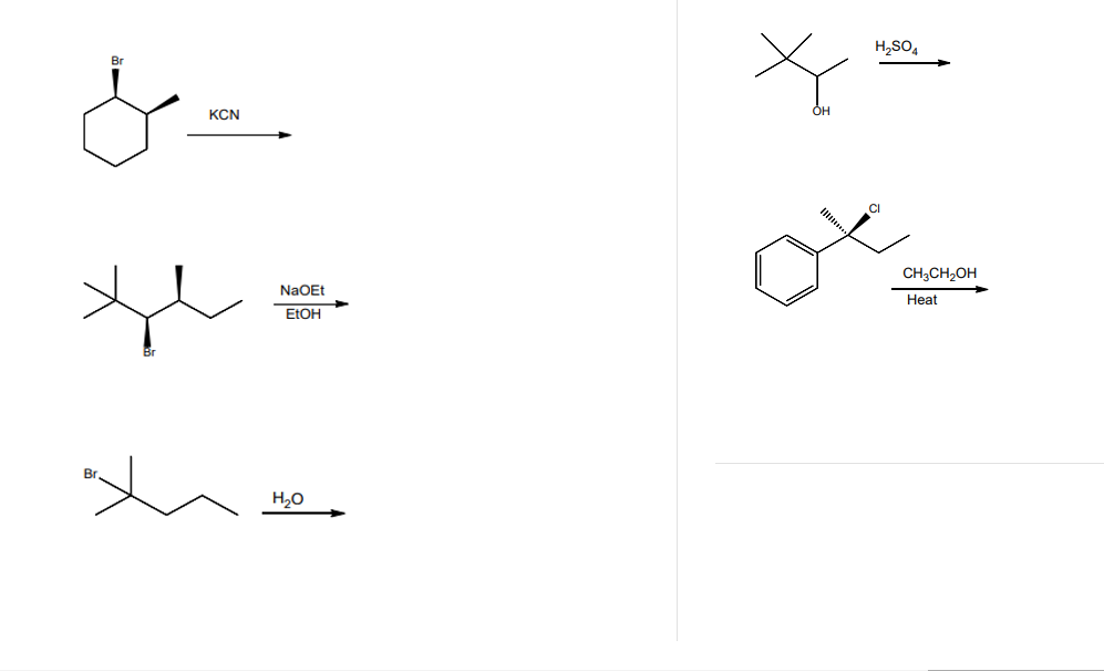 Solved 1. Predict ALL possible products, then indicate | Chegg.com