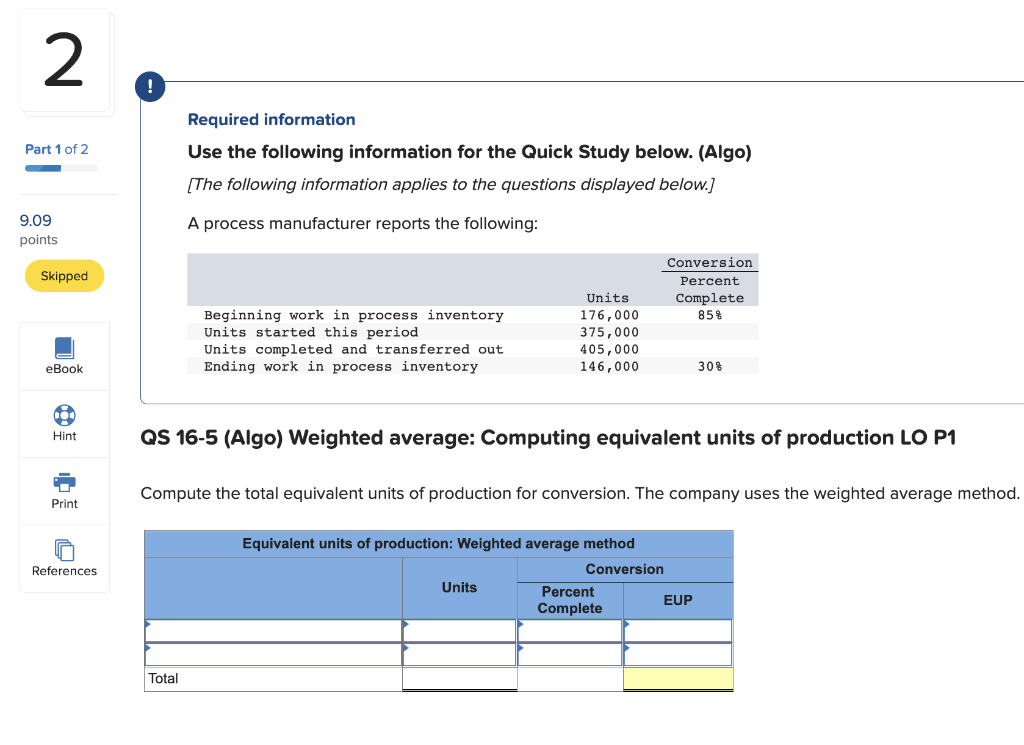 Solved Required information Use the following information | Chegg.com