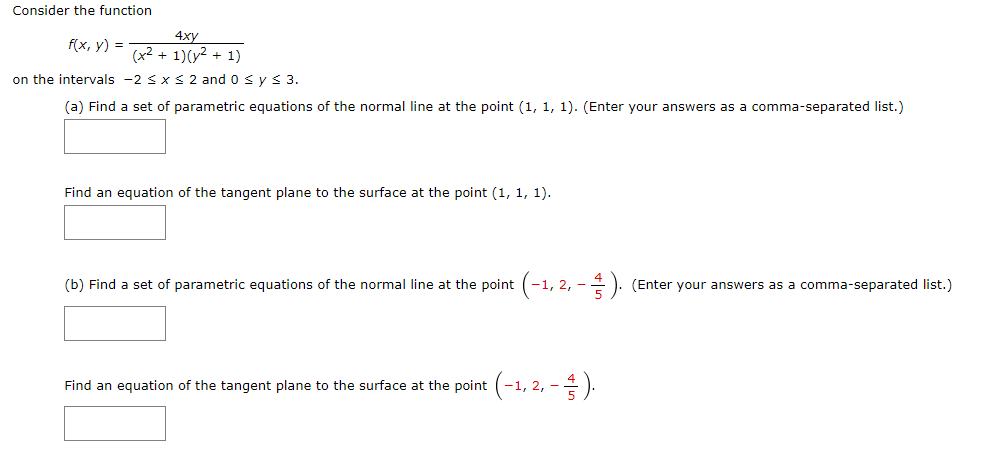 Solved Consider the function exy fx, y) on the intervals | Chegg.com