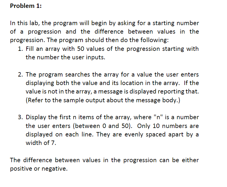 Solved Objectives: The objective of this lab is to write | Chegg.com