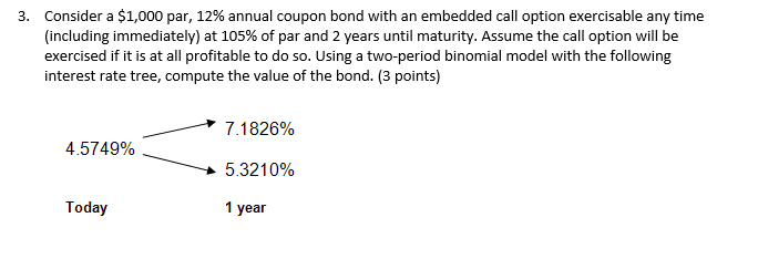 Solved Consider a \\( \\$ 1,000 \\) par, \12 annual coupon | Chegg.com
