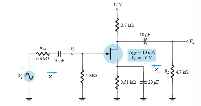 1.Design and implement the small signal ac circuit in | Chegg.com