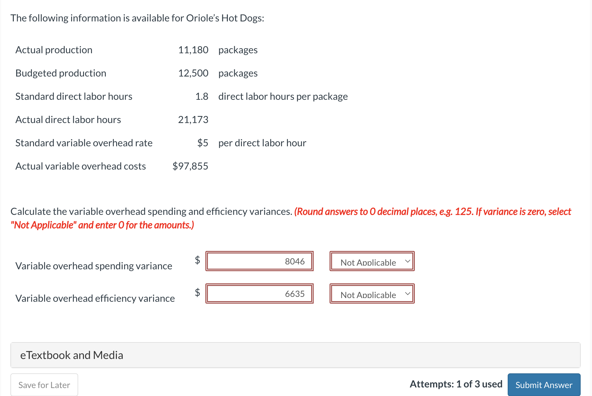 Solved The following information is available for Oriole's | Chegg.com