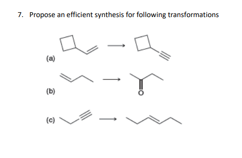 Solved Propose an efficient synthesis for following | Chegg.com
