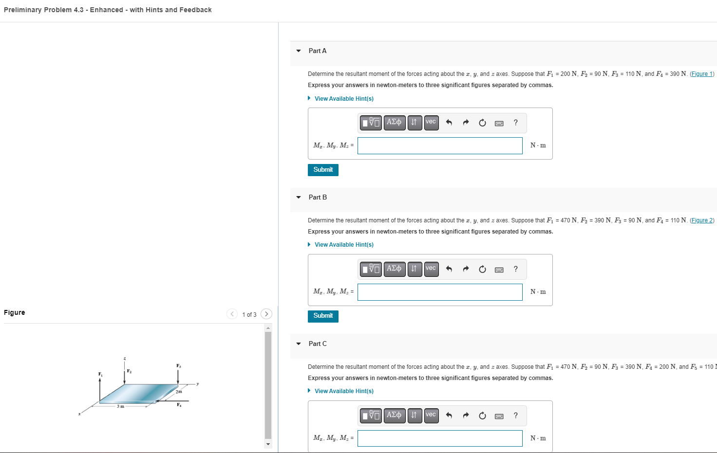 Solved Preliminary Problem 4.3 - Enhanced - with Hints and | Chegg.com