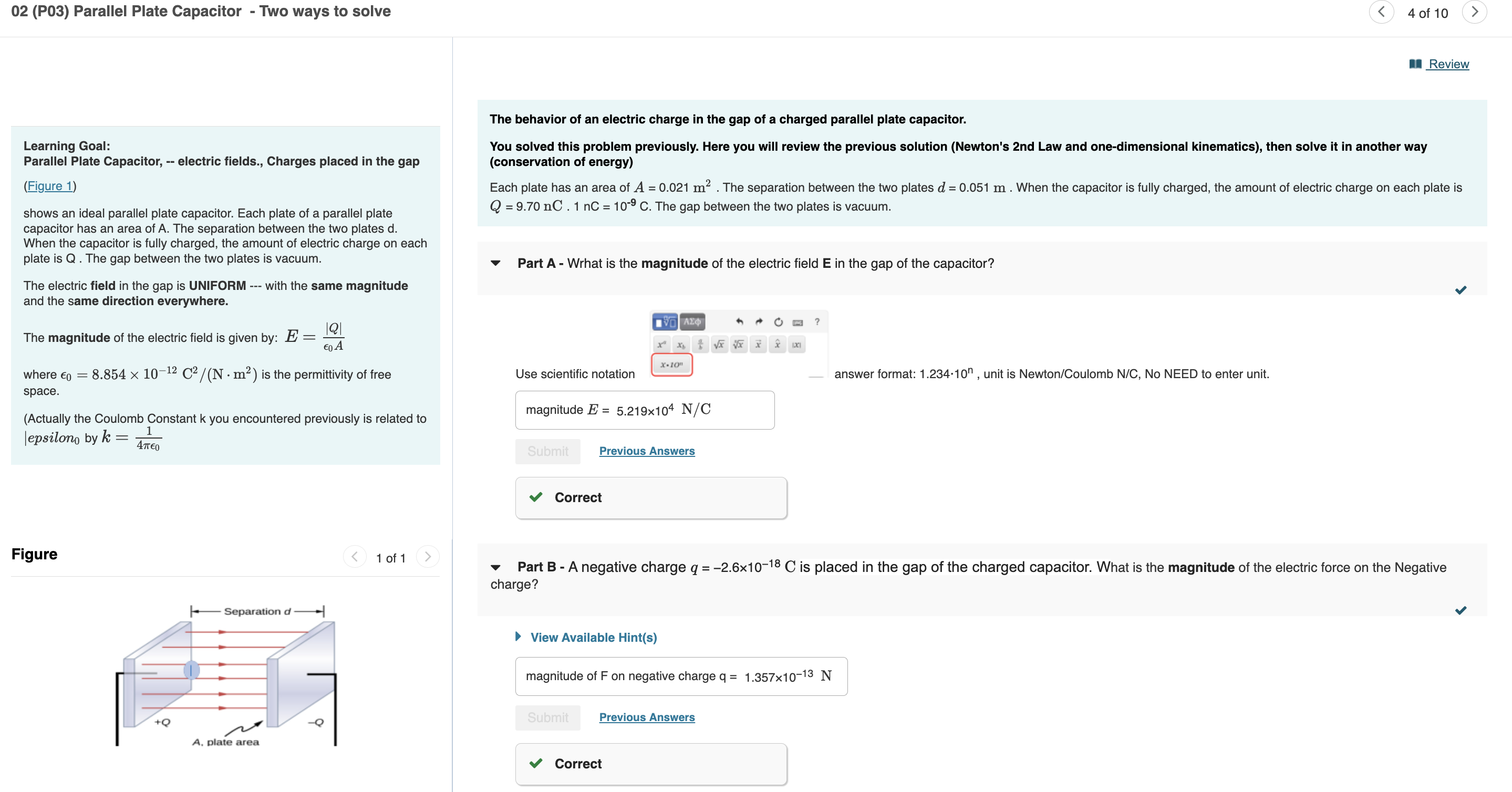 Solved Learning Goal: Part D - ﻿If the mass mass | Chegg.com