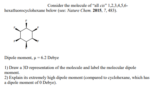 Solved Consider the molecule of "all cis" | Chegg.com