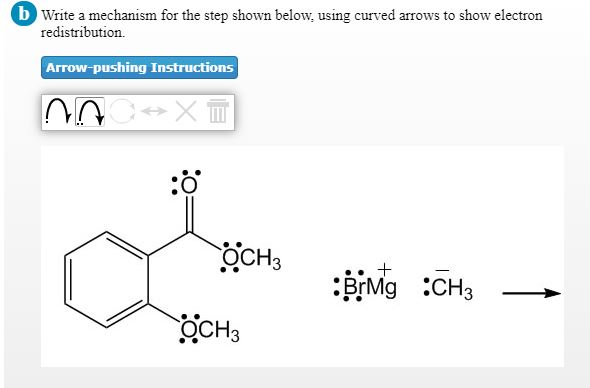 Solved b Write a mechanism for the step shown below, using | Chegg.com