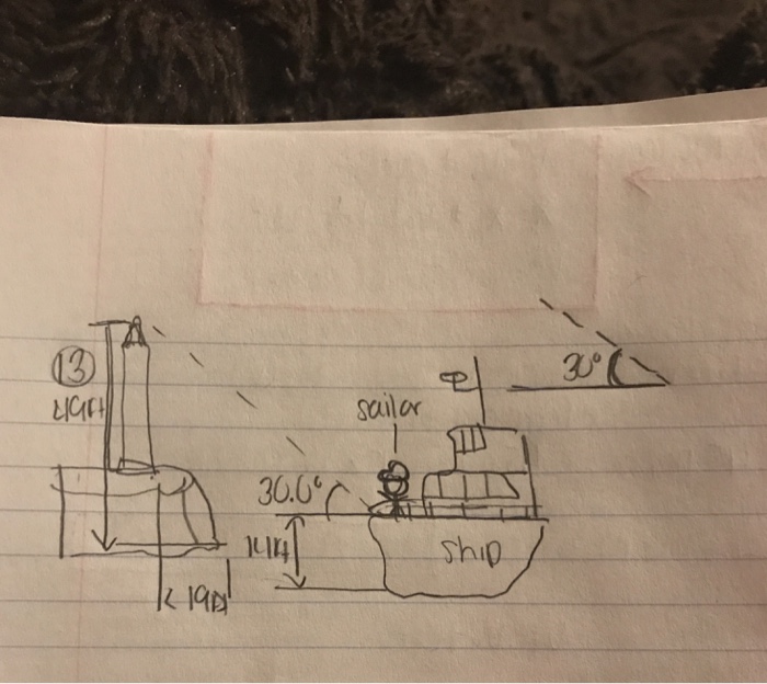Solved FIGURE 3-38 Problem 12 19 13.-A lighthouse that rises | Chegg.com